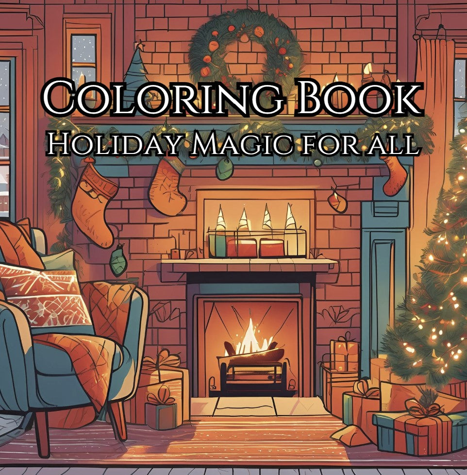 Digital Coloring Book: Holiday Magic For All – Quill Hawk Publishing