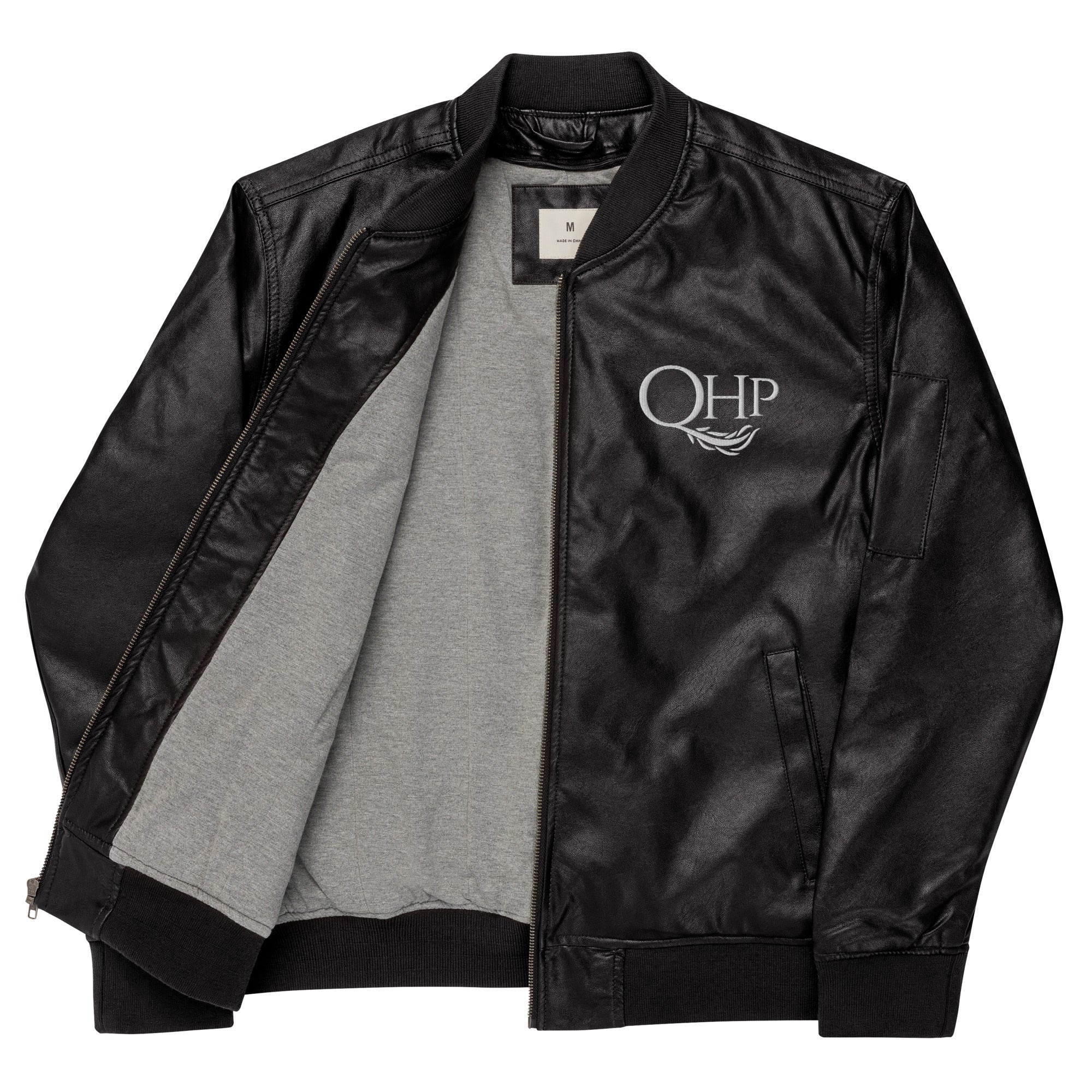 Leather Bomber Jacket – Quill Hawk Publishing